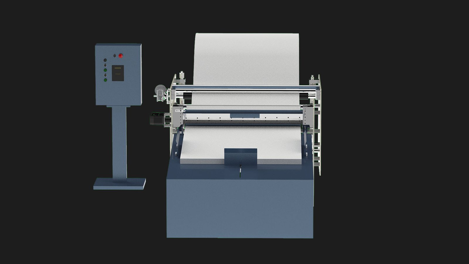 Automatic Paper Roll Cutting Machine | Lenore Industries